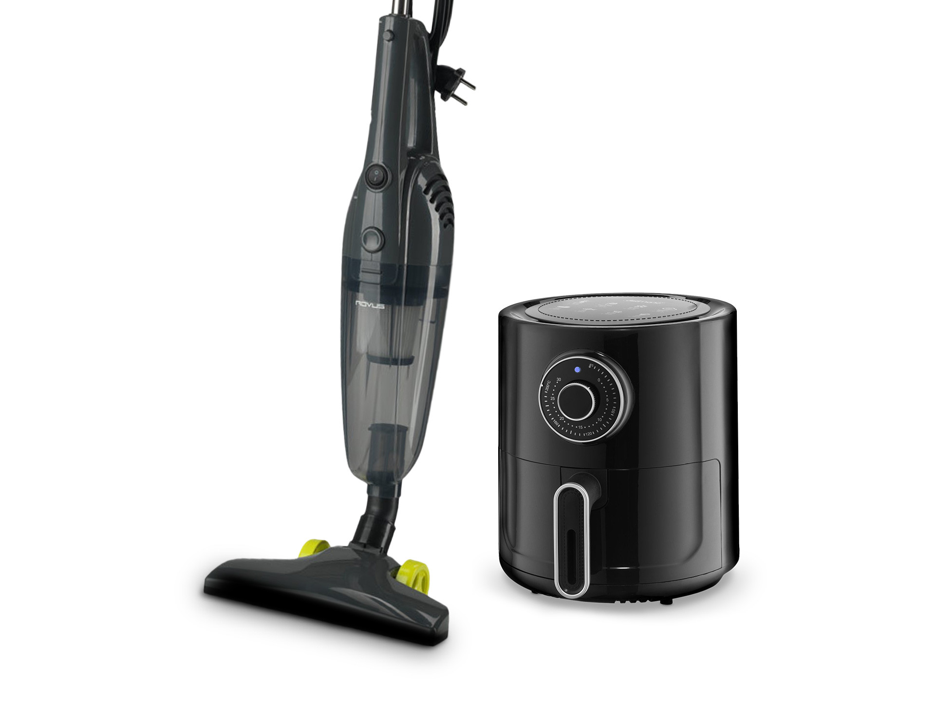 Air Fryer Star friteza + Rovus Storm usisivač | Delimano